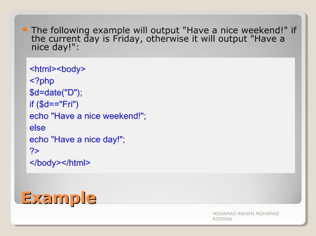 Chapter 03 conditional statements | PPT