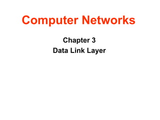 Data Link Layer | PPT