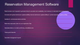 Front office operations | PPTX