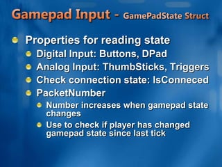 Chapter 03 game input | PPT