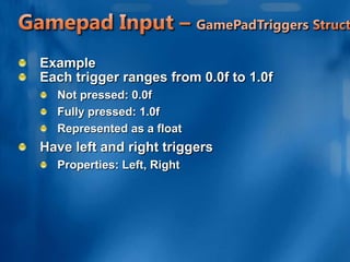Chapter 03 game input | PPT