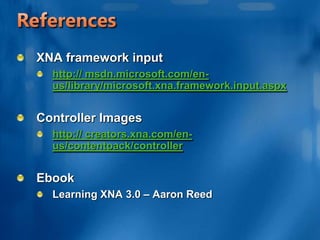 Chapter 03 game input | PPT