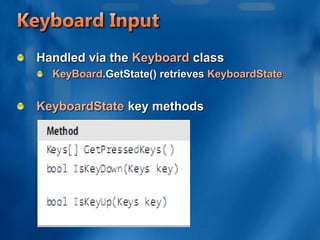 Chapter 03 game input | PPT