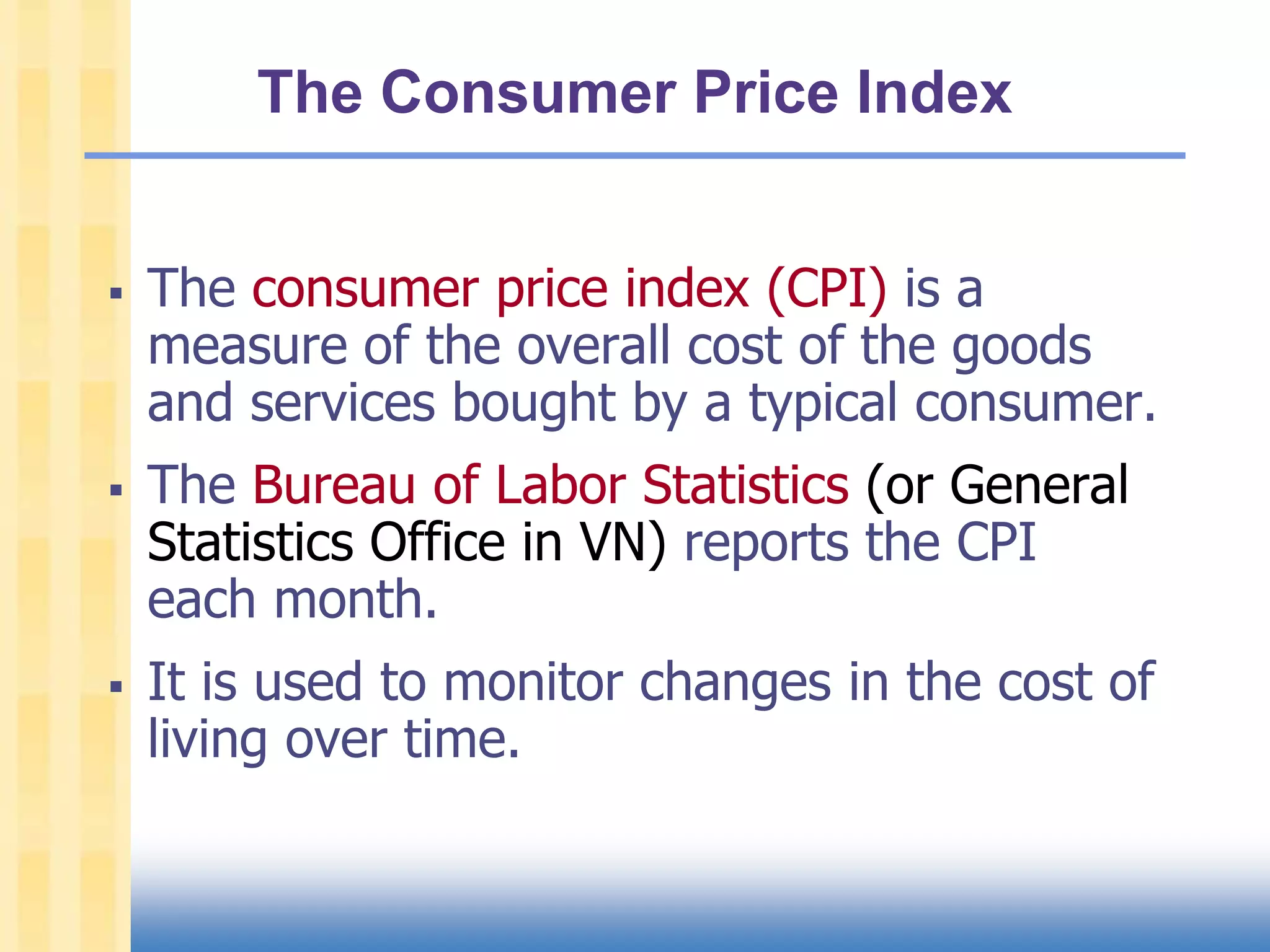 Chapter 03 inflation and the cost of living | PPTX