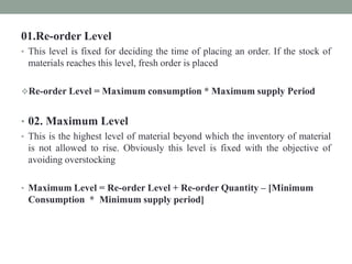 Chapter 03 Material Costing | PPTX | Retail Industry | Industries