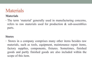 Chapter 03 Material Costing | PPTX | Retail Industry | Industries