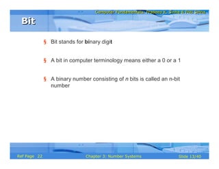 Chapter 03 number system | PDF