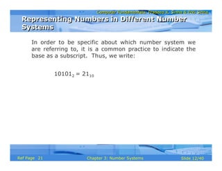 Chapter03 number system | PDF