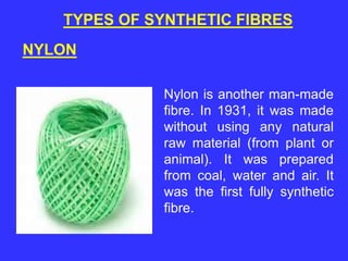 Chapter 03 synthetic fibres & plastics | PPTX