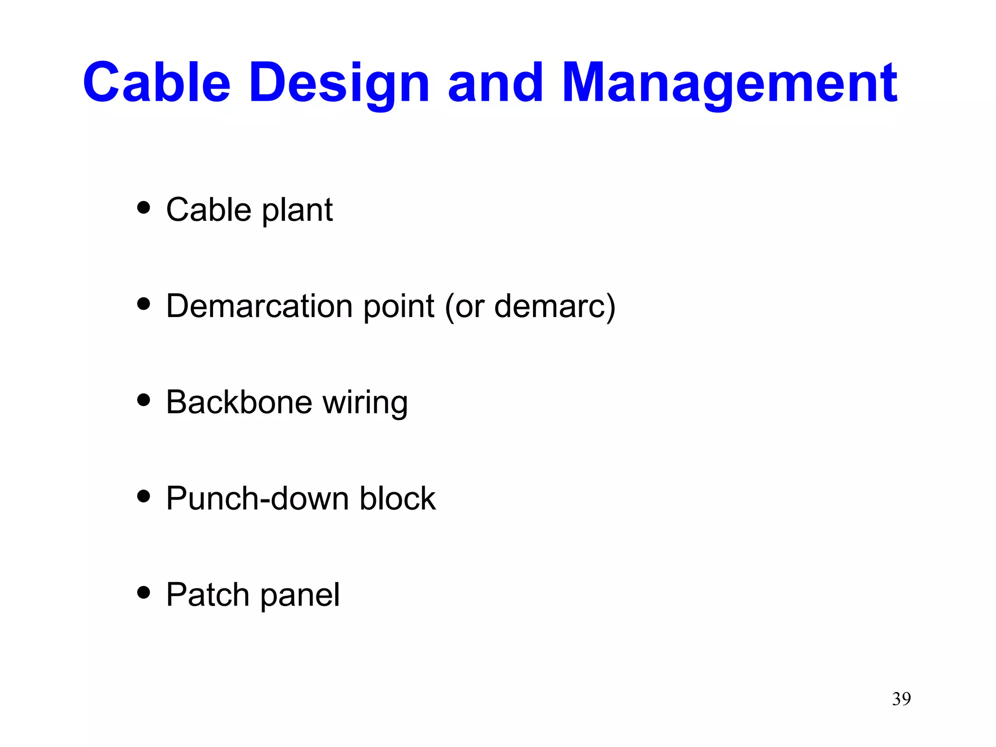 Chapter03 -- transmission basics and networking media | PPT