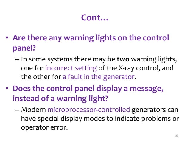 Chapter_03(1)_ X-Ray_Maintenance and troubleshooting.ppt | Medical ...