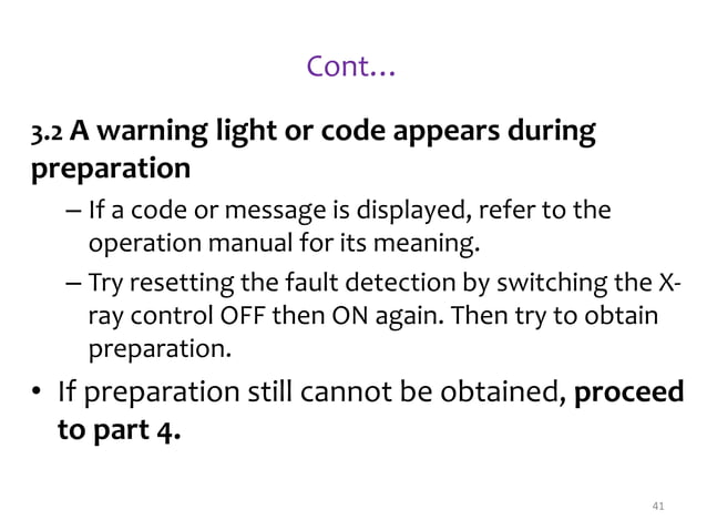 Chapter_03(1)_ X-Ray_Maintenance and troubleshooting.ppt | Medical ...