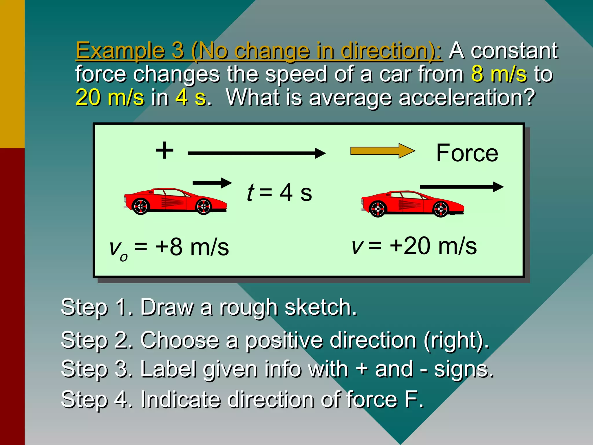 kinematics in one dimension | PPT