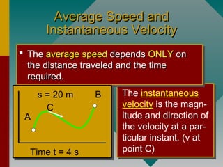 kinematics in one dimension | PPT