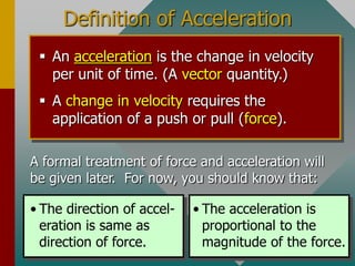 Lecture 02 Kinematics in one dimension | PPTX