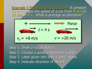 Lecture 02 Kinematics in one dimension | PPTX