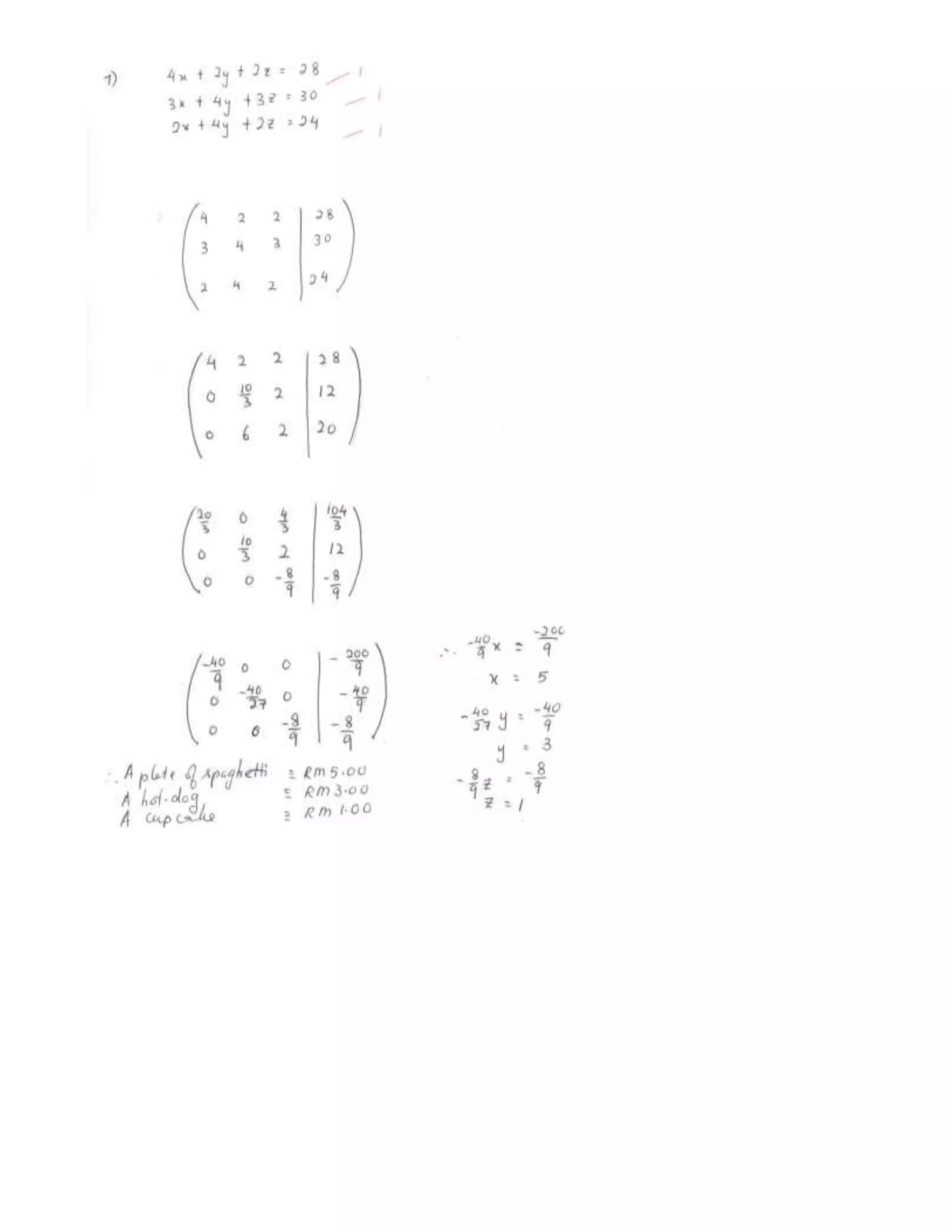 Chapter 03 matrices | DOCX | Physics | Science