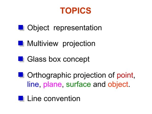 Chapter 03 orthographic projection | PPT | 3-D Graphics | Computer Software and Applications