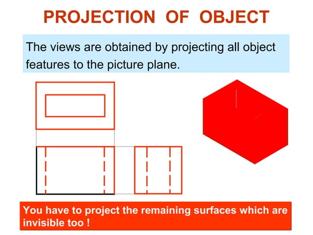 3- orthographic projection Graphic and geometric graphics Engineering ...