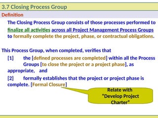 Software Project Management Process chapter 03 | PPT