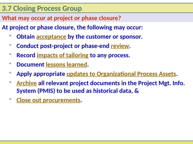 Software Project Management Process Chapter 03 Ppt
