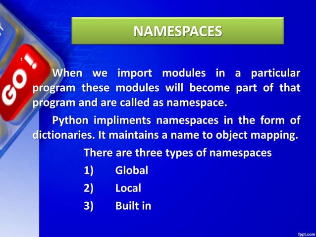 Chapter 03 python libraries | PPTX