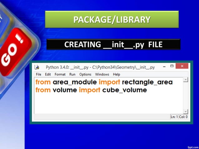 Chapter 03 python libraries | PPTX