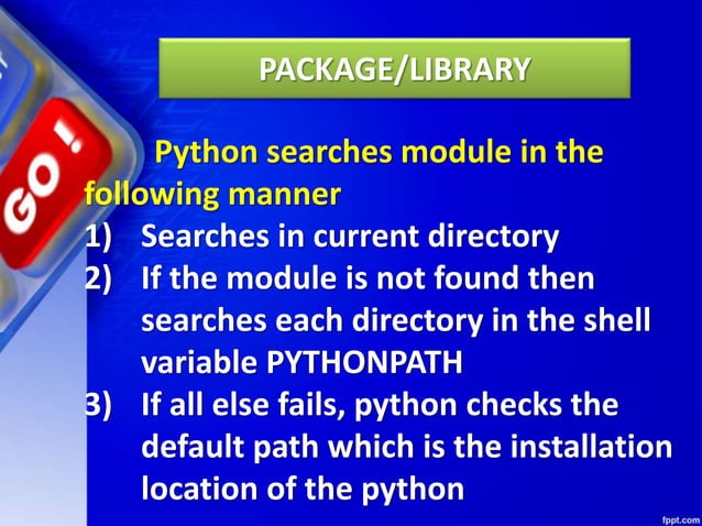 Chapter 03 python libraries | PPTX