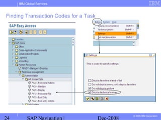 Chapter 03 sap navigation | PPT