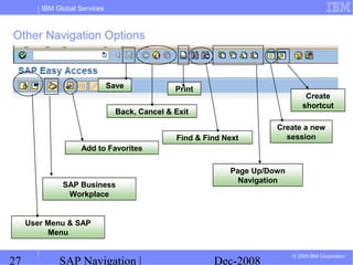 Chapter 03 sap navigation | PPT