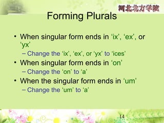 Chapter03 suffixes terminology | PPT