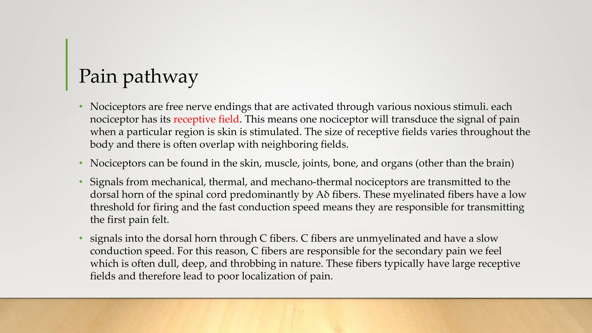 what is Pain? Its types. (Nociceptive & Neuropathic Pain), & acute and ...