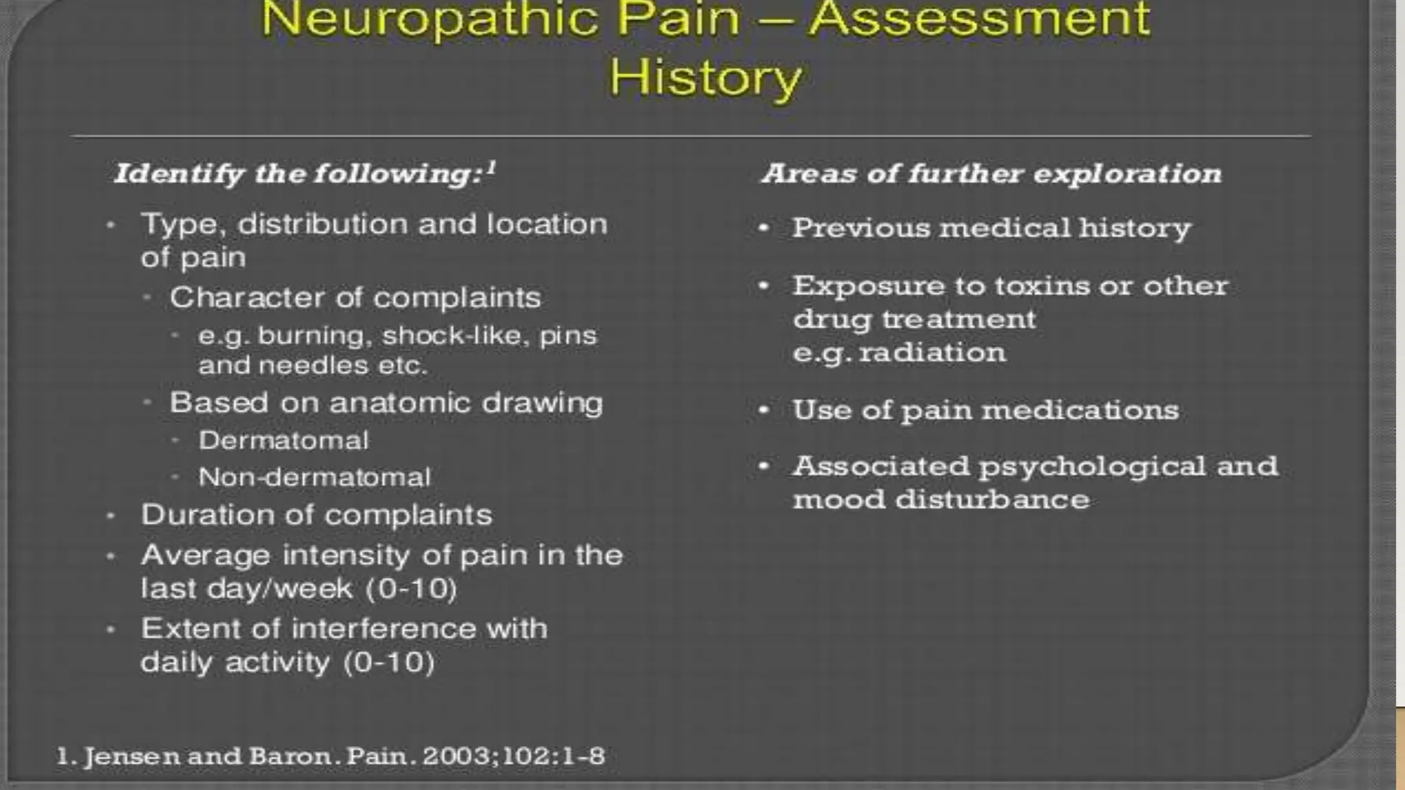 what is Pain? Its types. (Nociceptive & Neuropathic Pain), & acute and ...