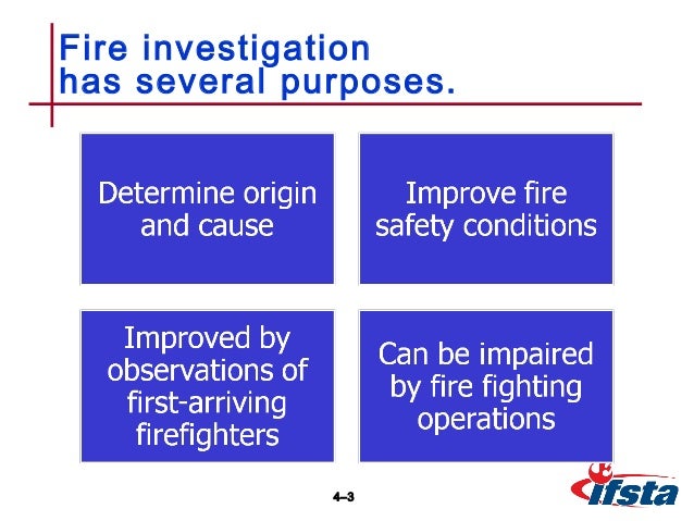 Fire Investigation, Fire Prevention, and Public Fire and Life Safety