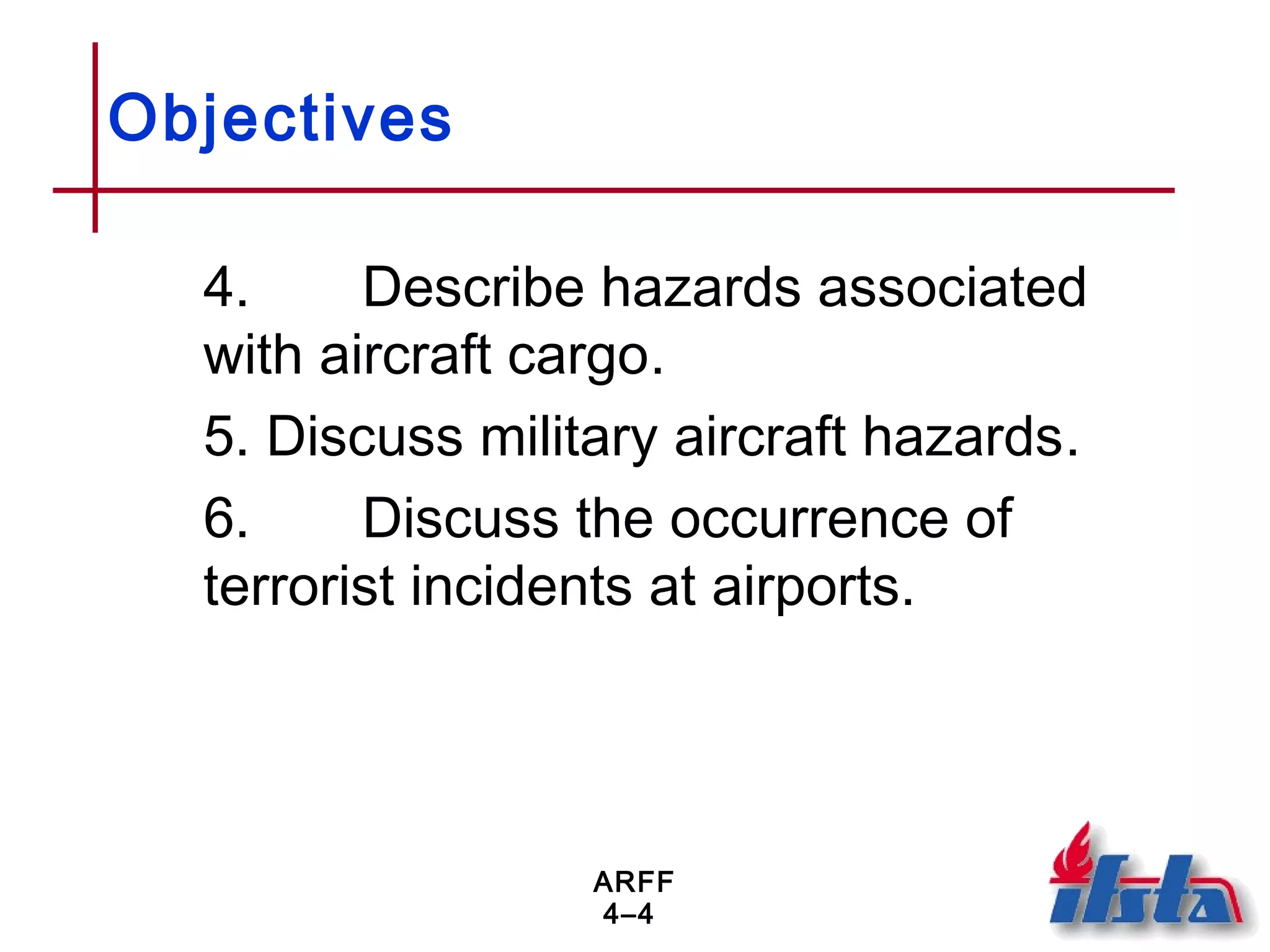 Chapter 04 Safety and Aircraft Hazards | PPT
