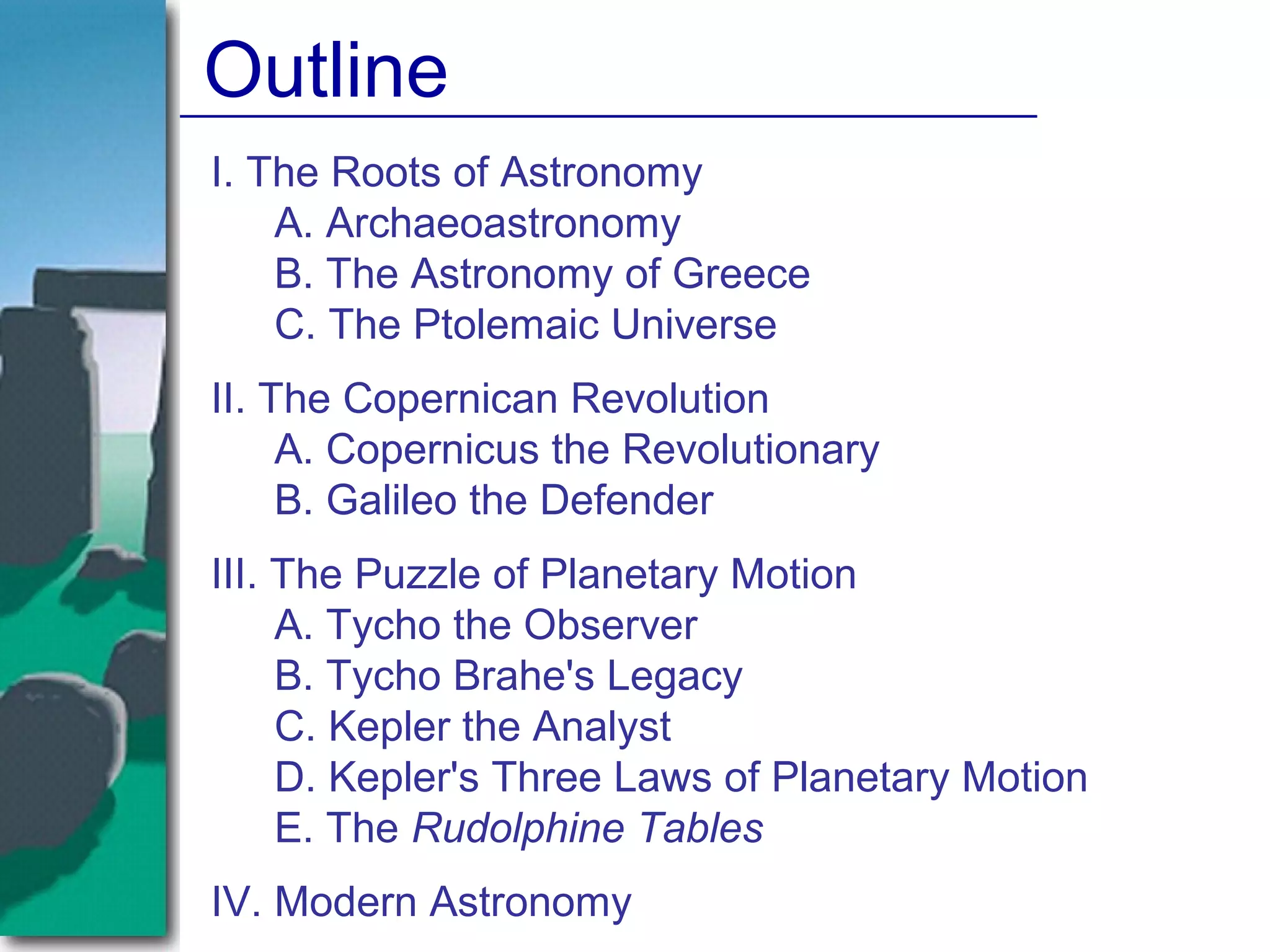 The Origin of Modern Astronomy | PPT