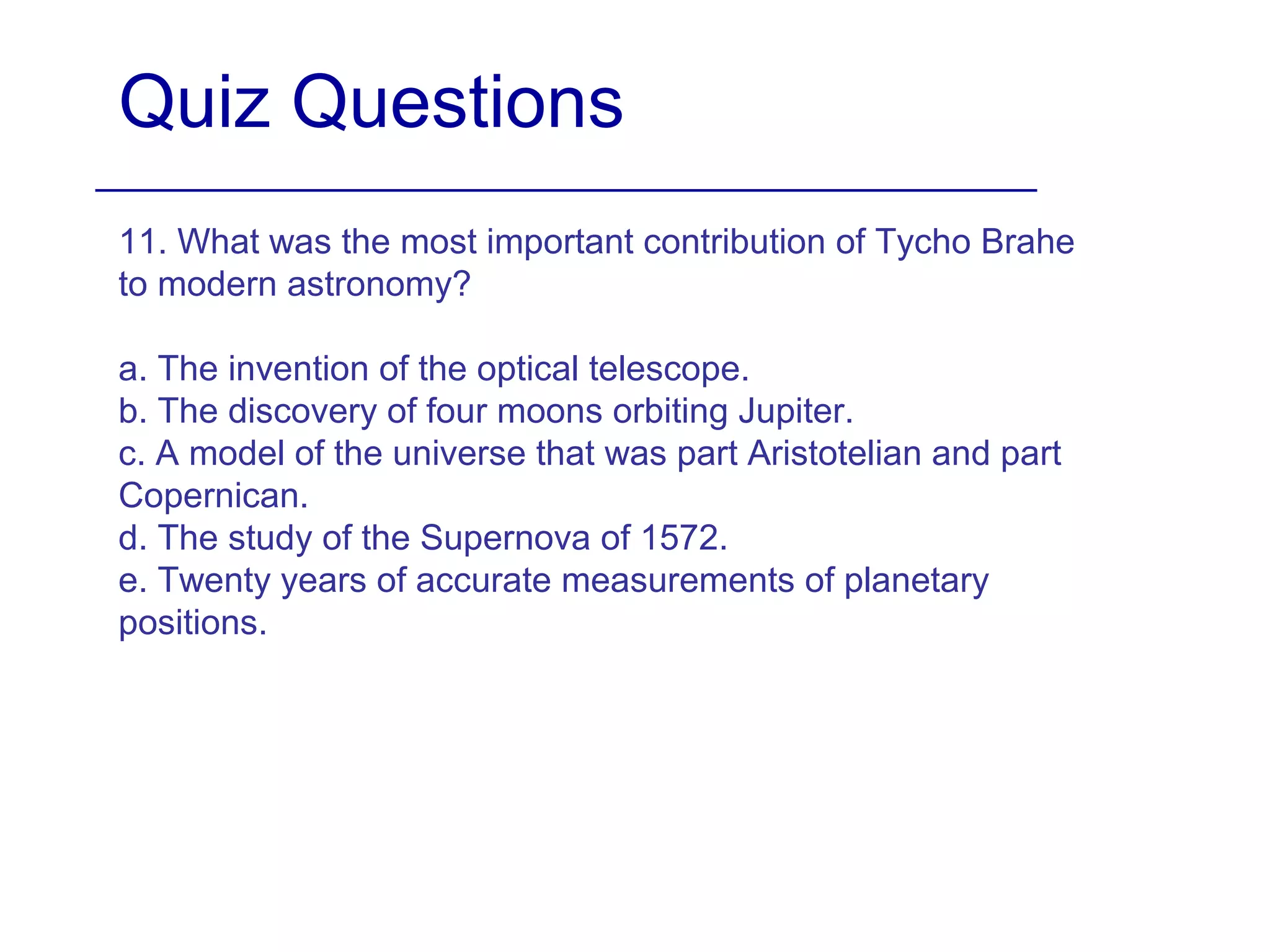The Origin of Modern Astronomy | PPT
