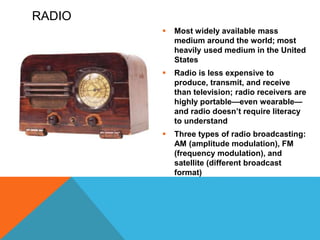 Chapter 04 - Audio Media: Music Recordings and Radio | PPTX