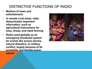 Chapter 04 - Audio Media: Music Recordings and Radio | PPTX