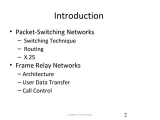 Frame Relay Chapter 04 | PPT