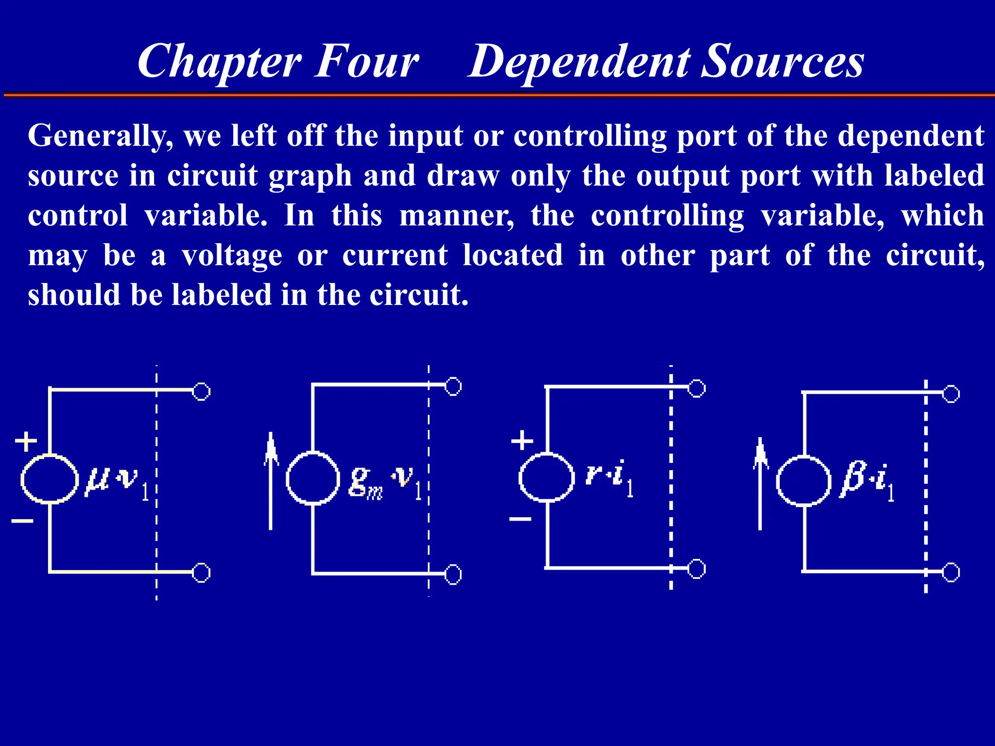 Chapter 04.ppt dependent sources for electrical | PPT