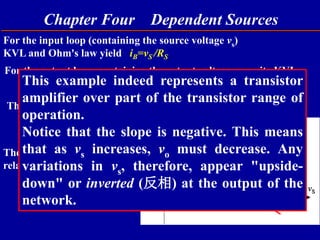 Chapter 04.ppt dependent sources for electrical | PPT