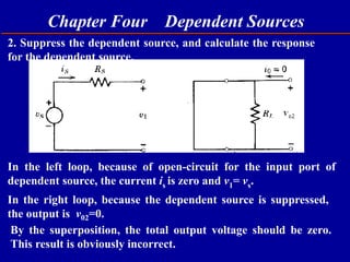 Chapter 04.ppt dependent sources for electrical | PPT