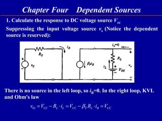 Chapter 04.ppt dependent sources for electrical | PPT