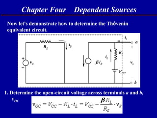 Chapter 04.ppt dependent sources for electrical | PPT