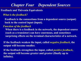 Chapter 04.ppt dependent sources for electrical | PPT