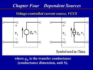 Chapter 04.ppt dependent sources for electrical | PPT