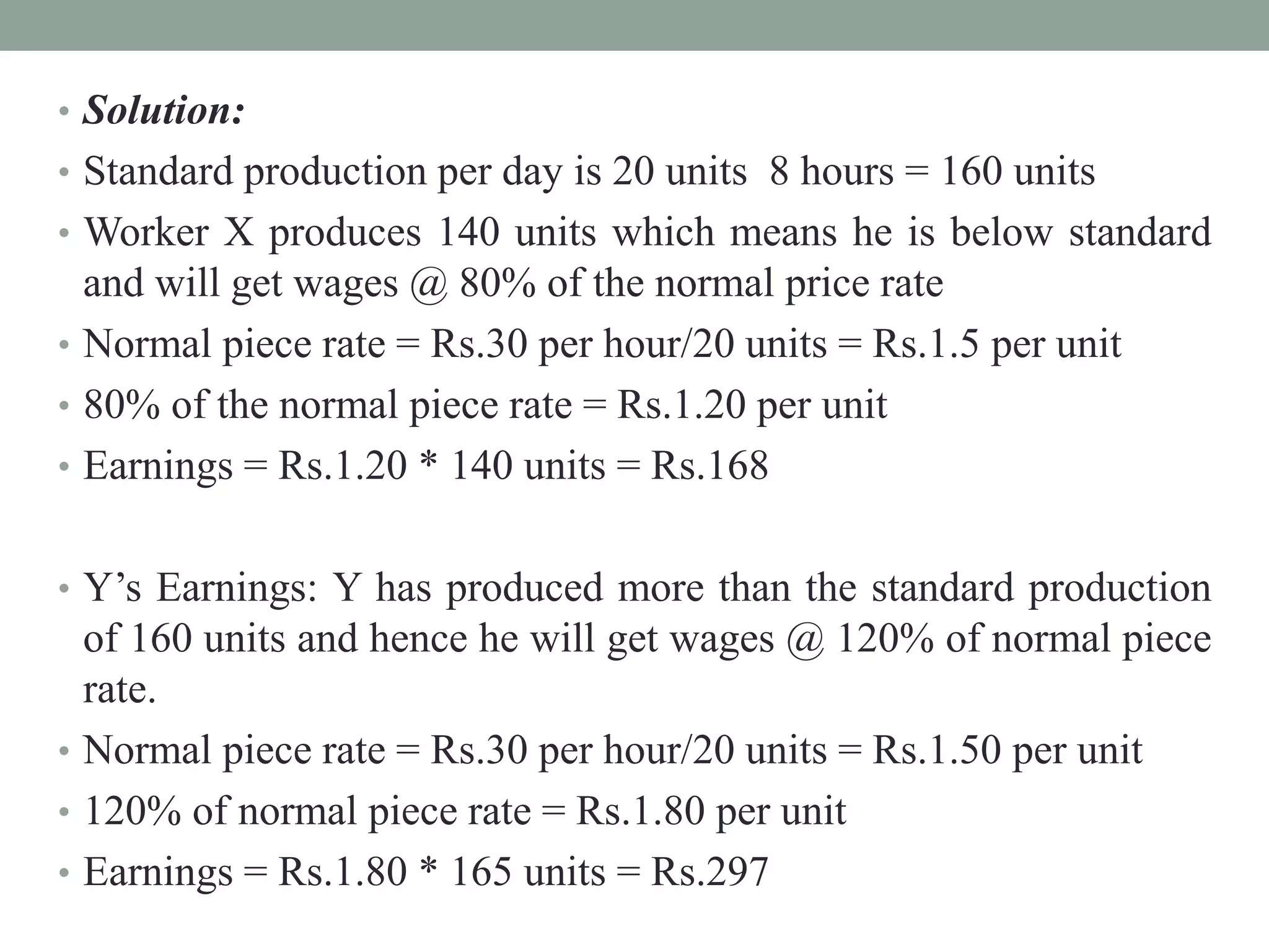 Chapter 04 Labour Costs | PPTX