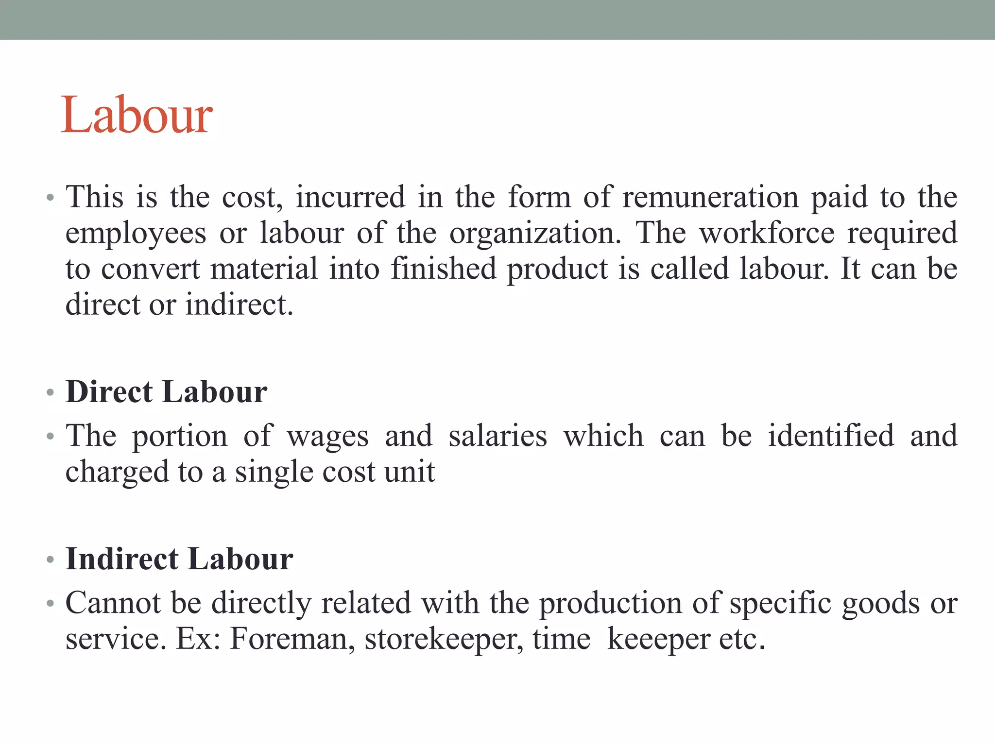 Chapter 04 Labour Costs | PPTX