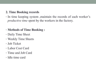 Chapter 04 Labour Costs | PPTX